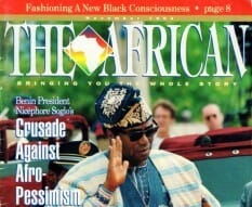 “The African Magazine” at twenty-six