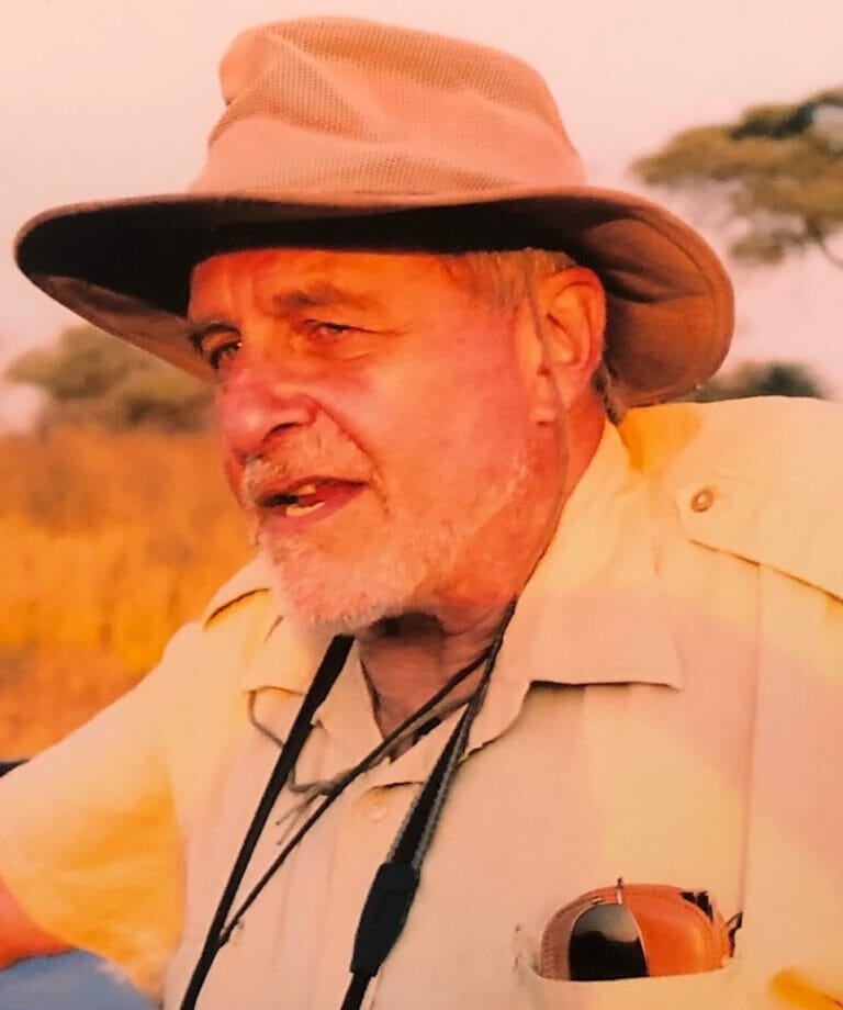 How a White American man tracked lions in Africa